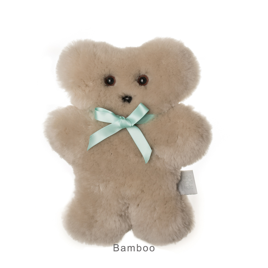 Tambo Teddies Bickie Bear - a flat bear ideal for babies.