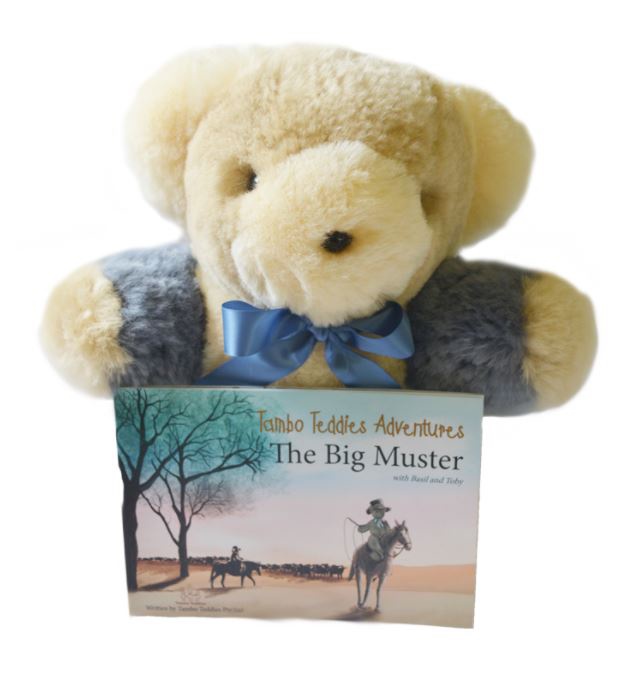 Toby Teddy and Book Gift Pack - Tambo Teddies