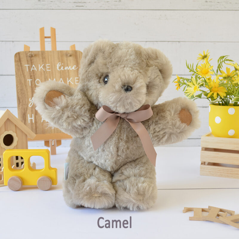 Basil Bear with Suede Paws - Tambo Teddies