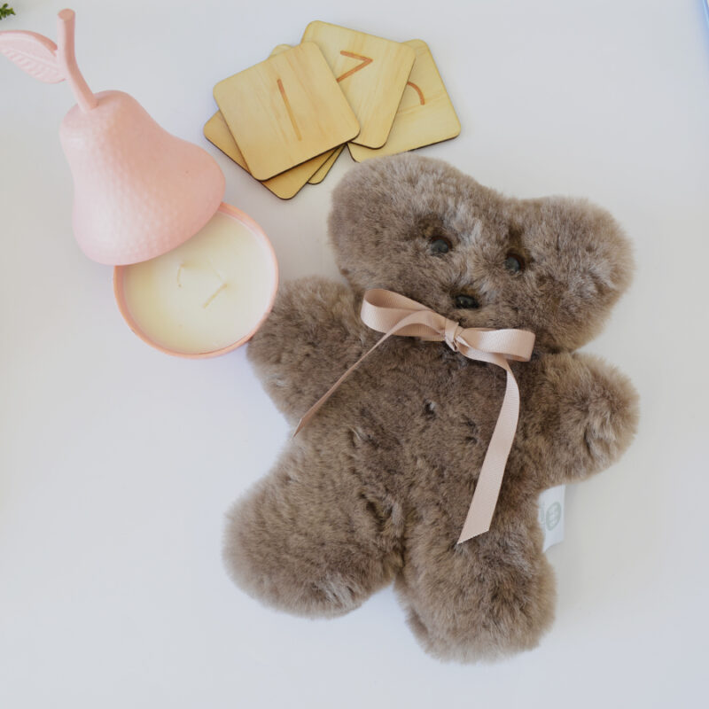 Tambo Teddies Bickie Bear - a flat bear ideal for babies.